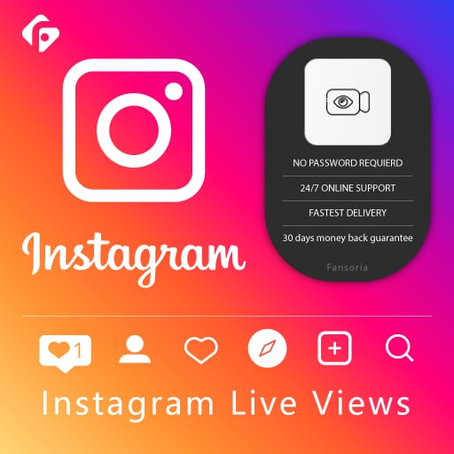 Buy Instagram Live Views Instantly - 100% Real | Fansoria
