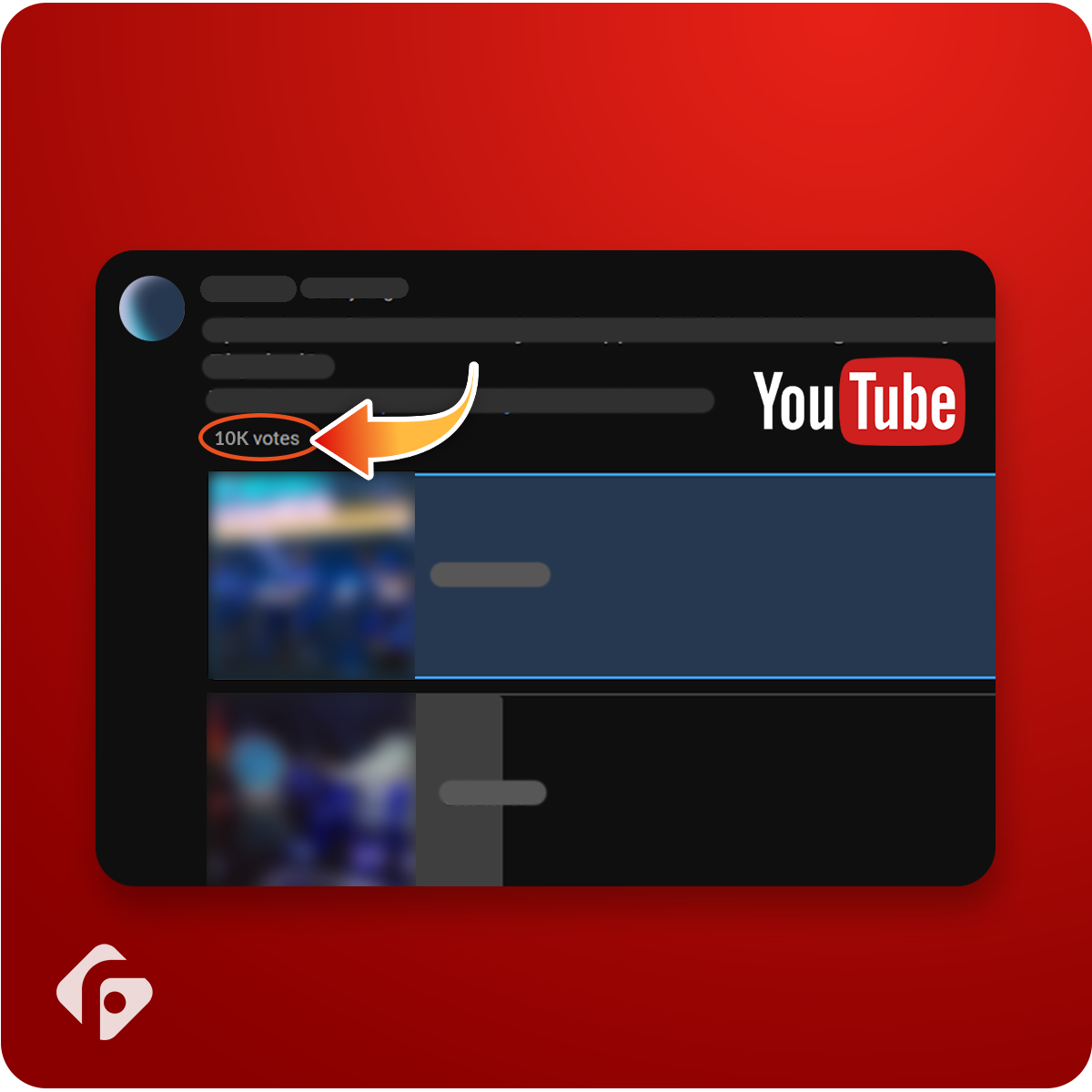 Buy YouTube Community Poll Vote: Get 100+ Votes Fast