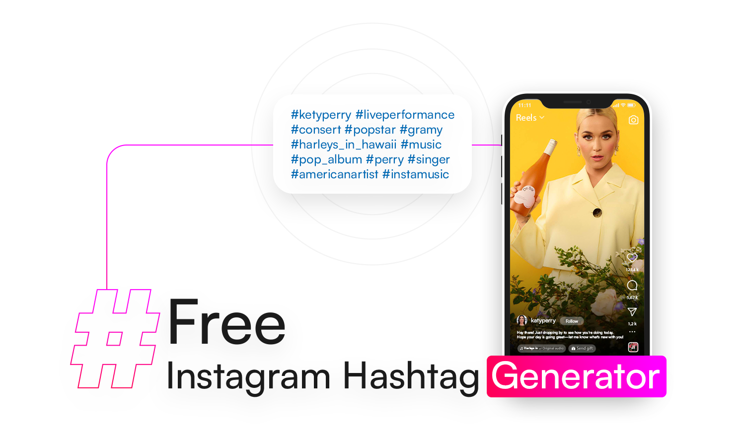 Instagram Hashtag Generator Tool | Gratis - Fansoria