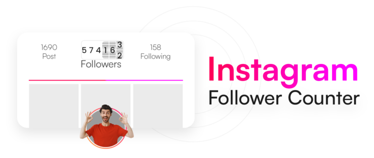 Instagram Follower Counter For Free - Real-Time