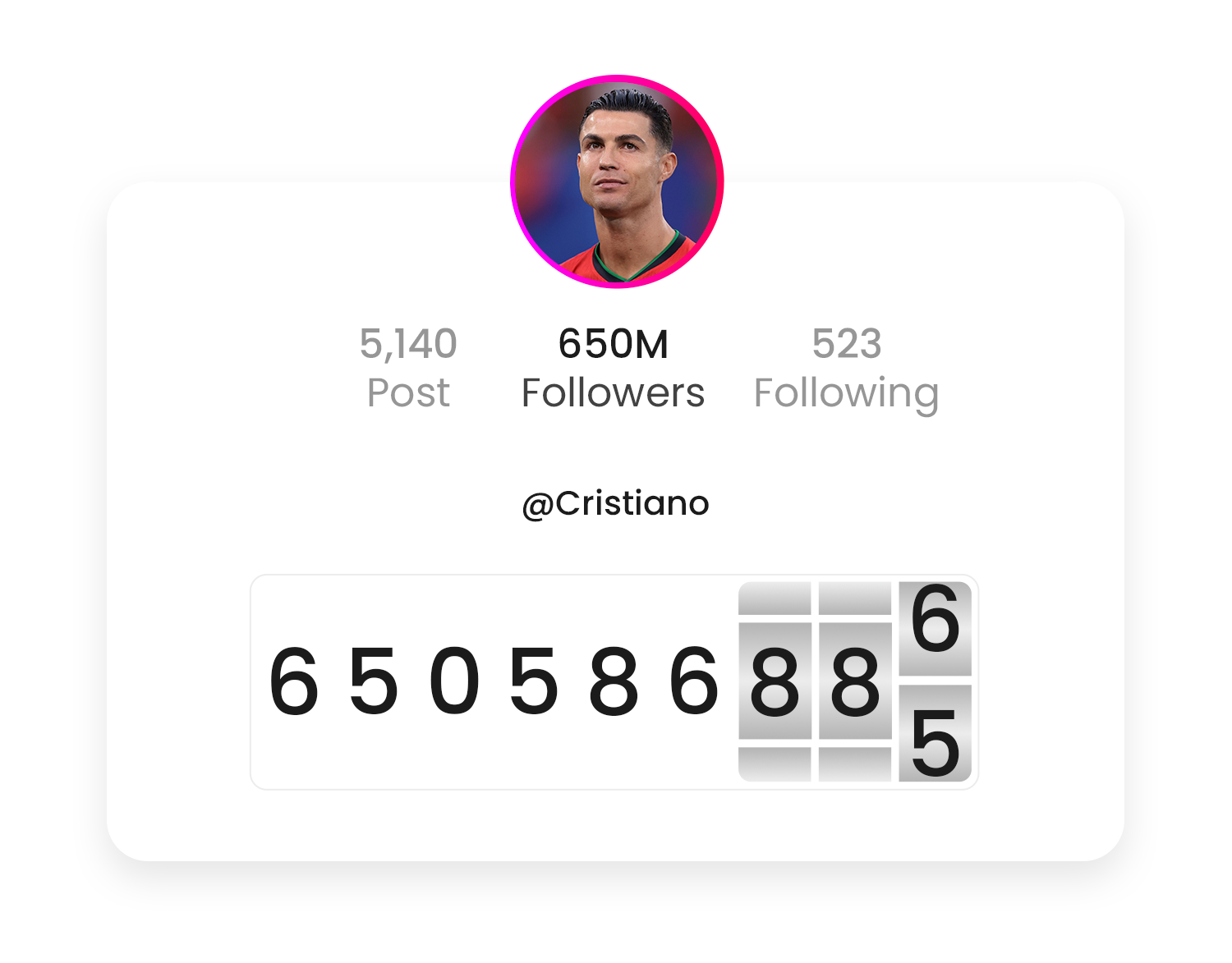 Instagram Follower Counter For Free - Real-Time