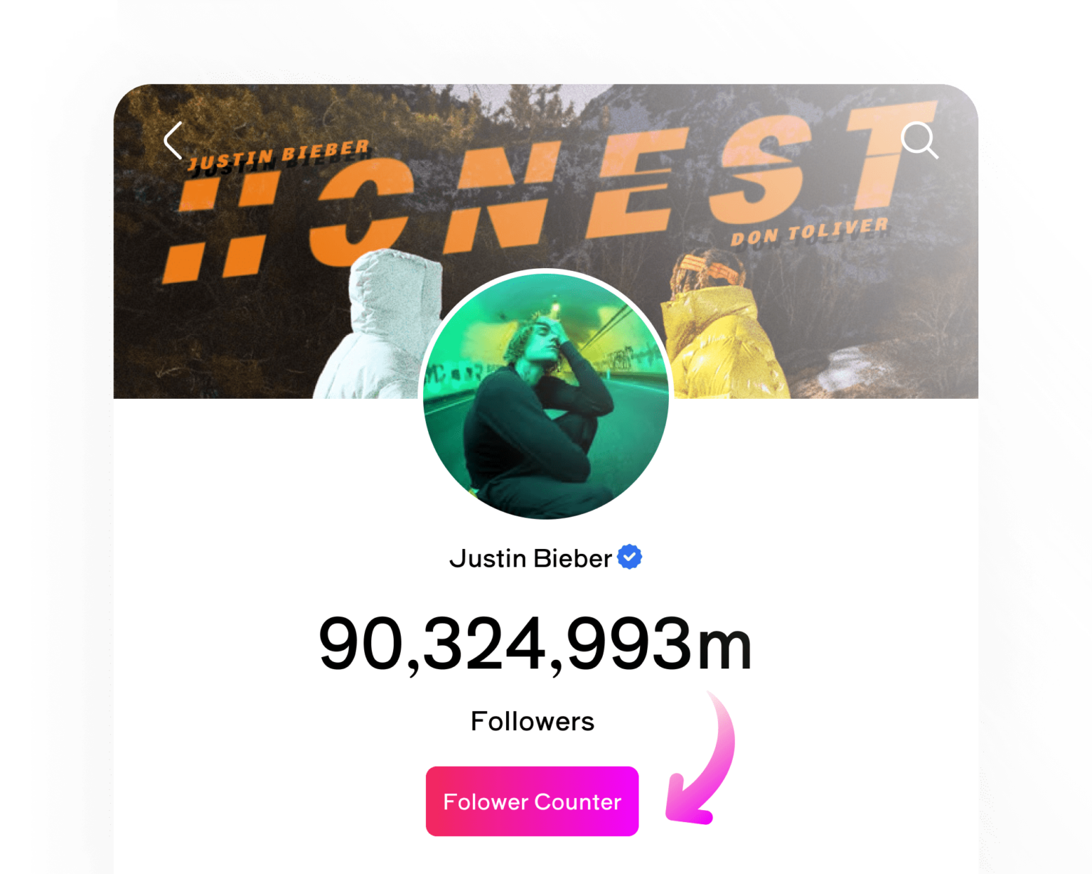 Facebook Follower Counter For Free | Real-Time