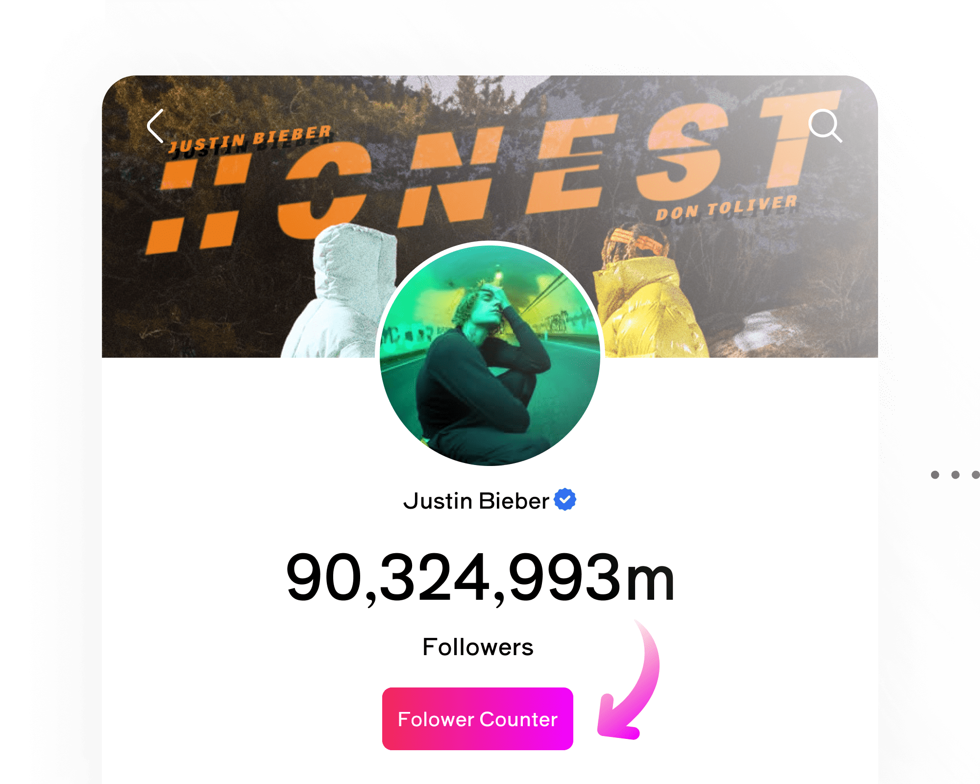 Facebook Follower Counter For Free | Real-Time