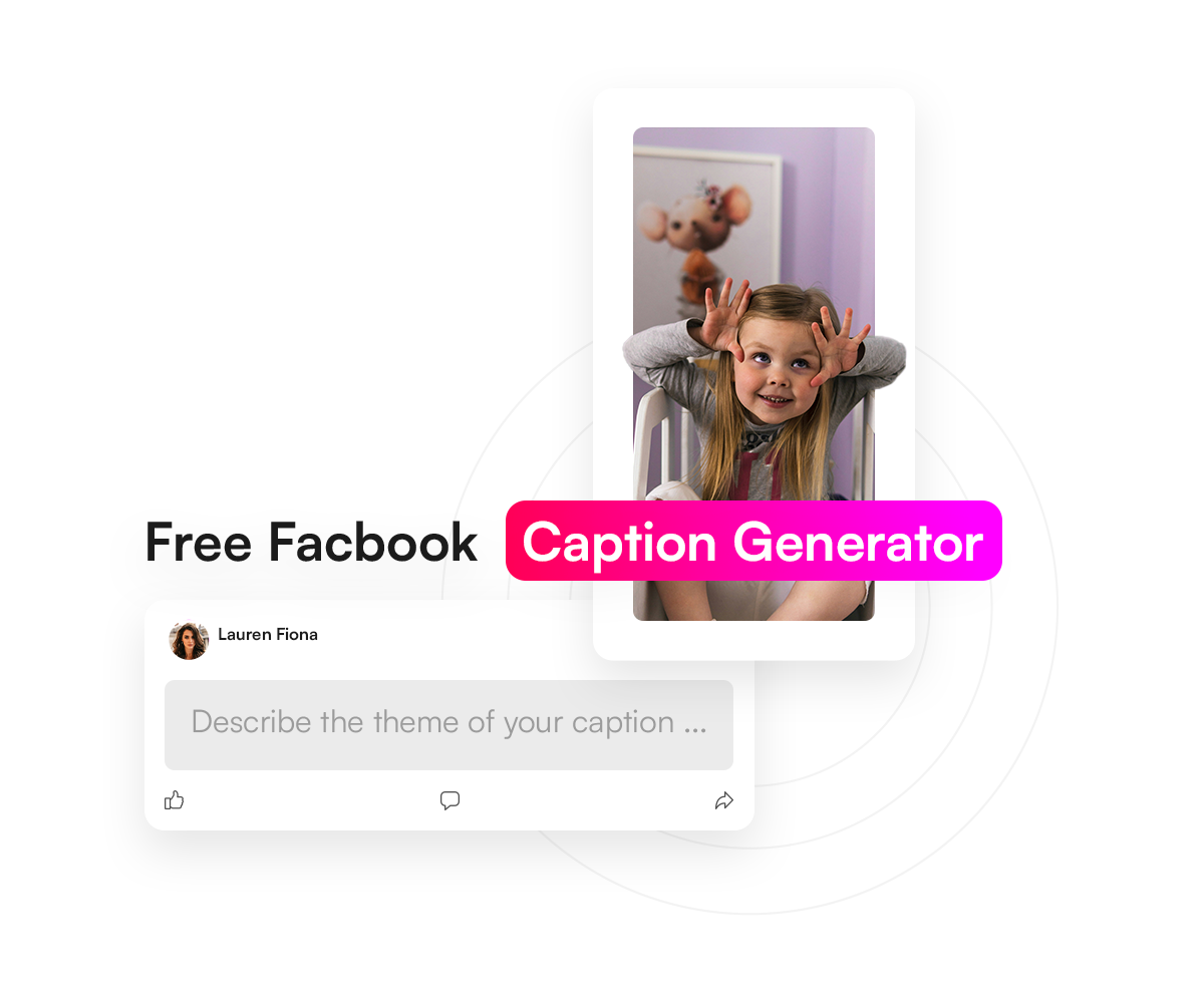 AI Facebook Caption Generator Tool – Free