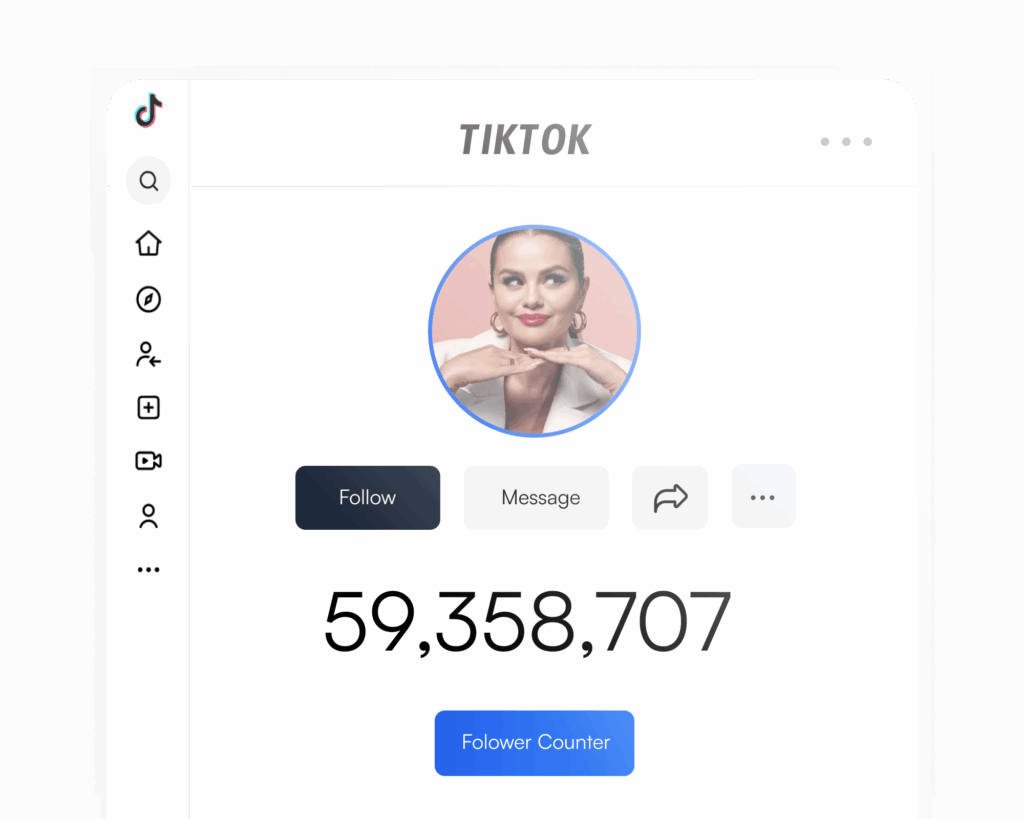 TikTok Follower Counter For 100% Free